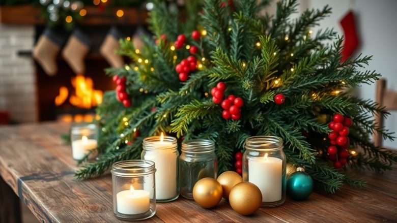 10 DIY Centres de table pour Noël