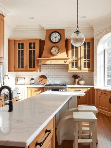 25 idées de cuisine rétro-moderne à adopter dès maintenant