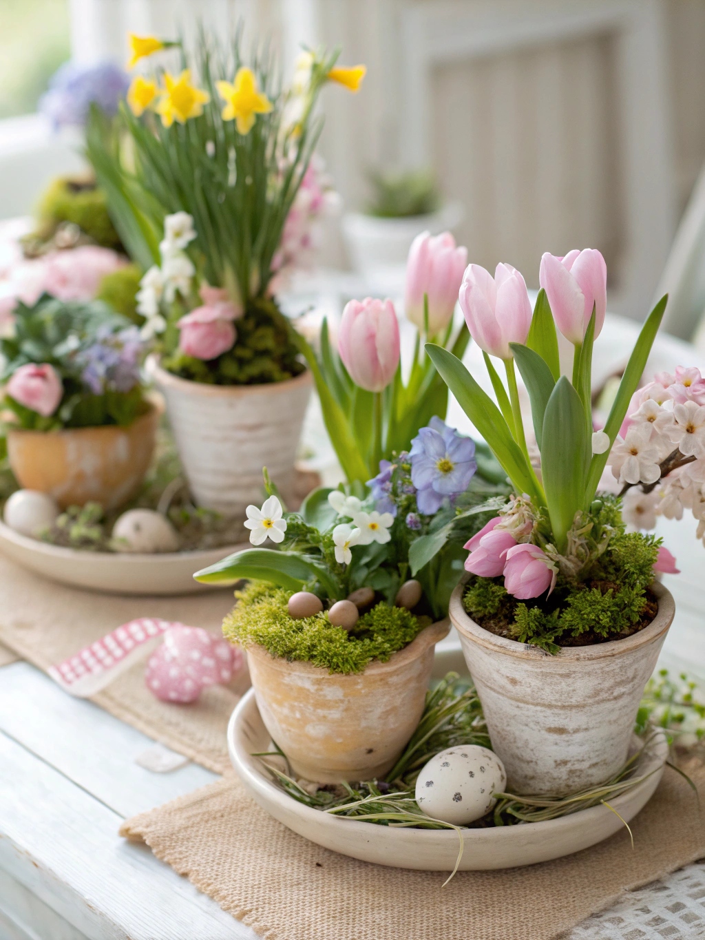 15 Inspirations Décoratives pour une Table de Pâques Éclatante