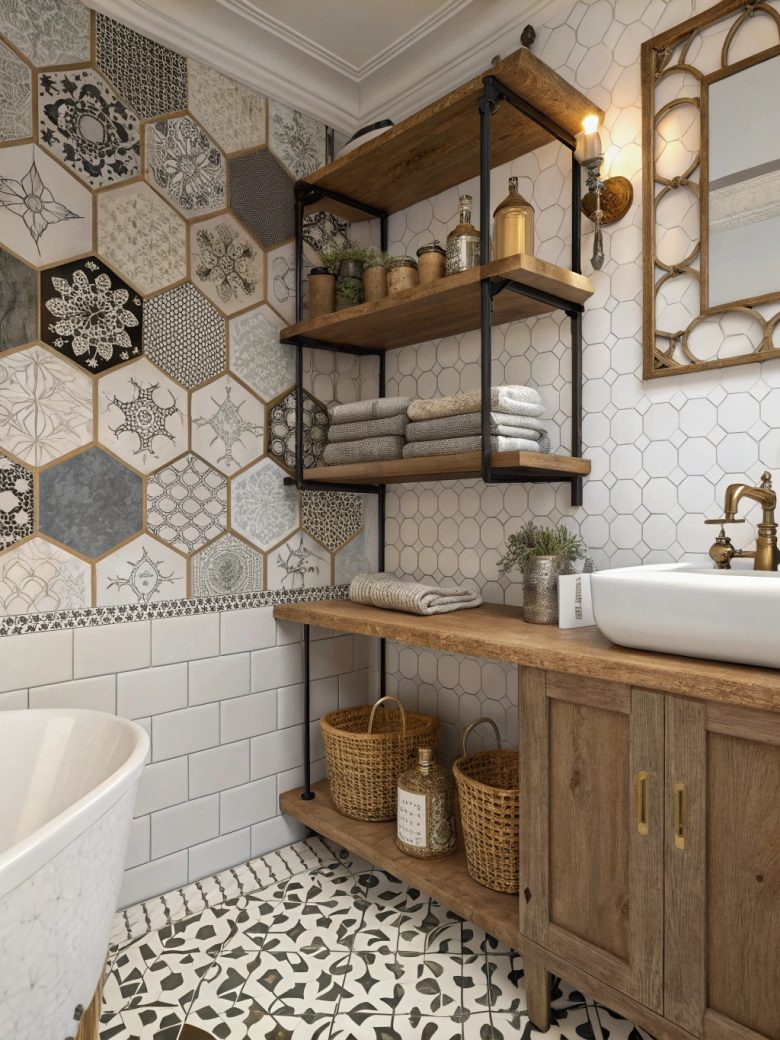 12 idées de salle de bain de cottage pleines de charme