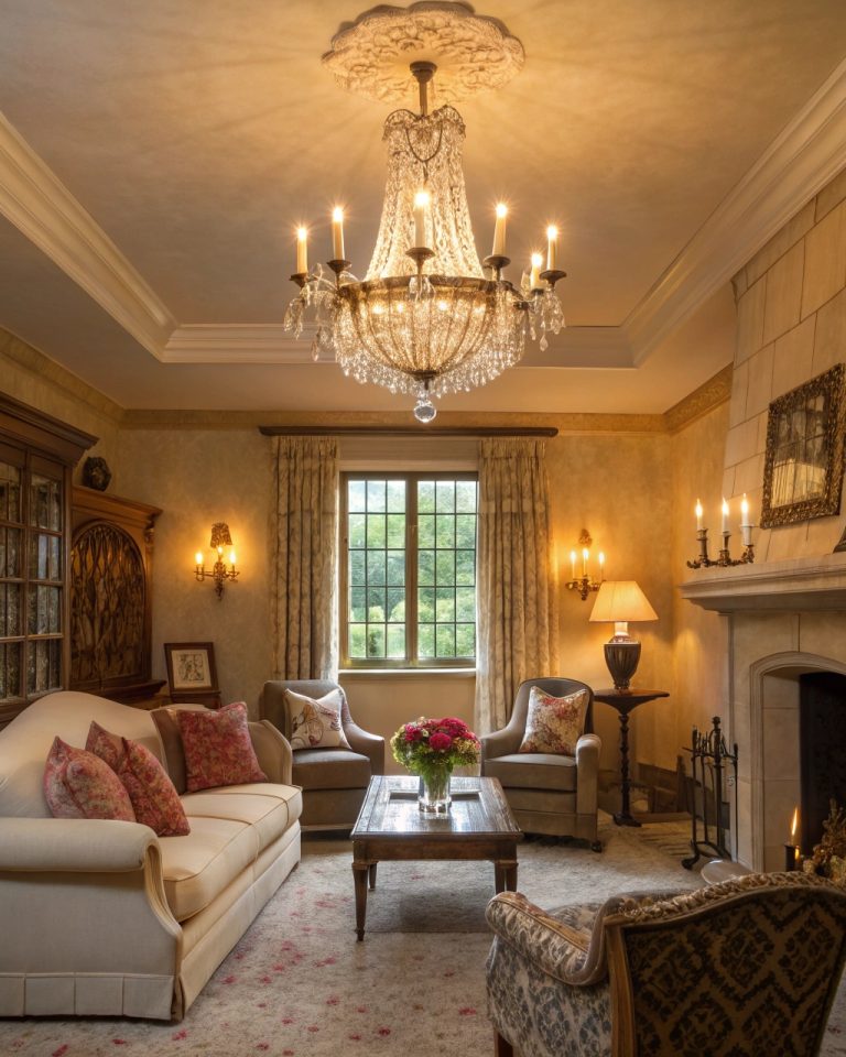 10 Idées de Salon de Style Cottage Anglais Classique