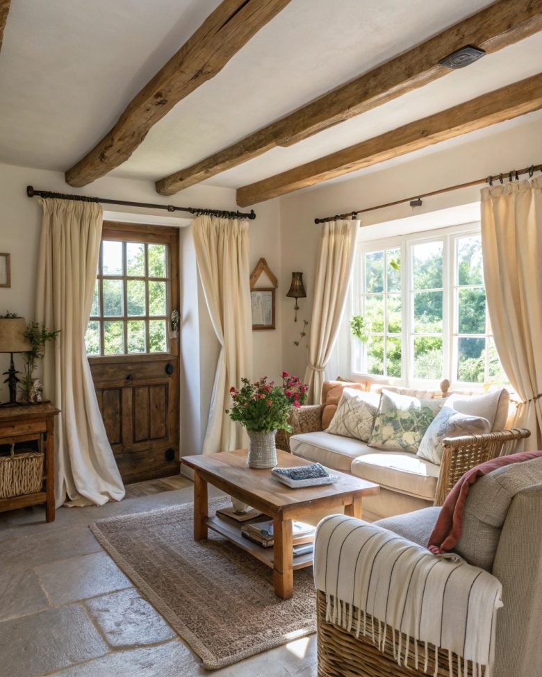 10 Idées de Salon de Style Cottage Anglais Classique