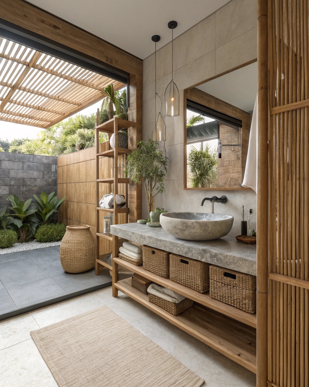 10 Inspirations pour une Salle de Bain Naturelle