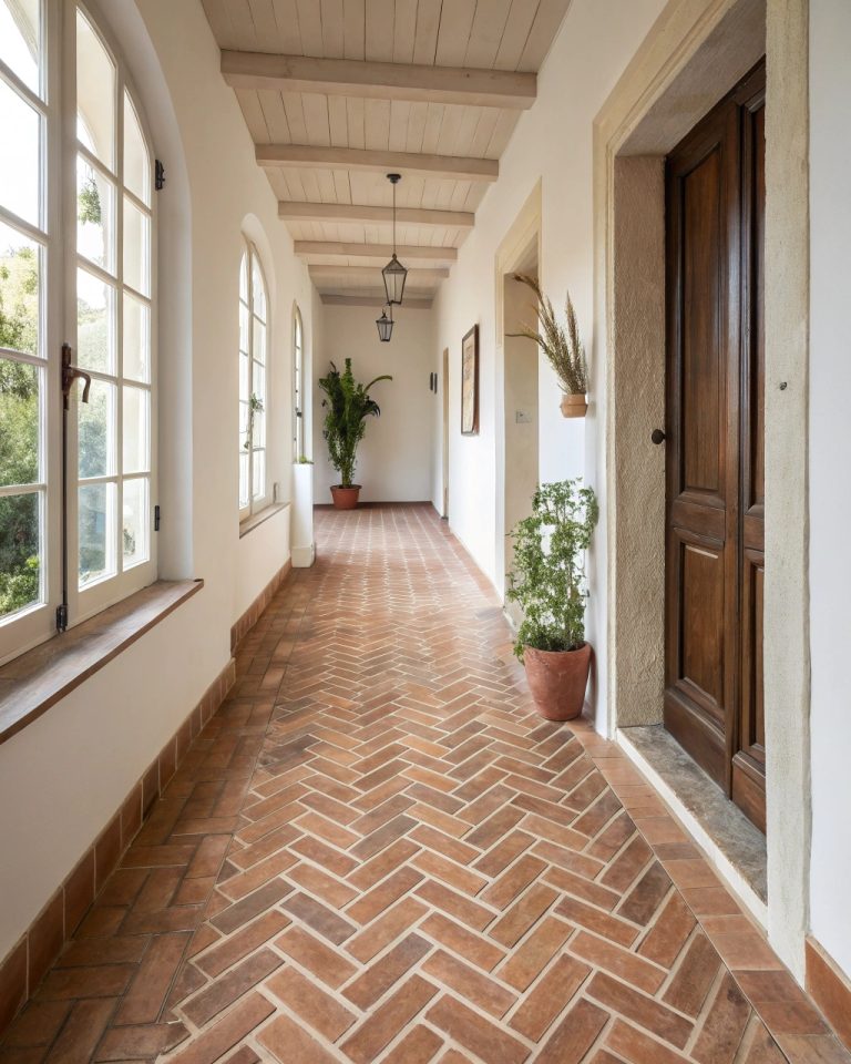 10 Idées Inspirantes de Couloir en Terracotta pour Transformer Votre Espace